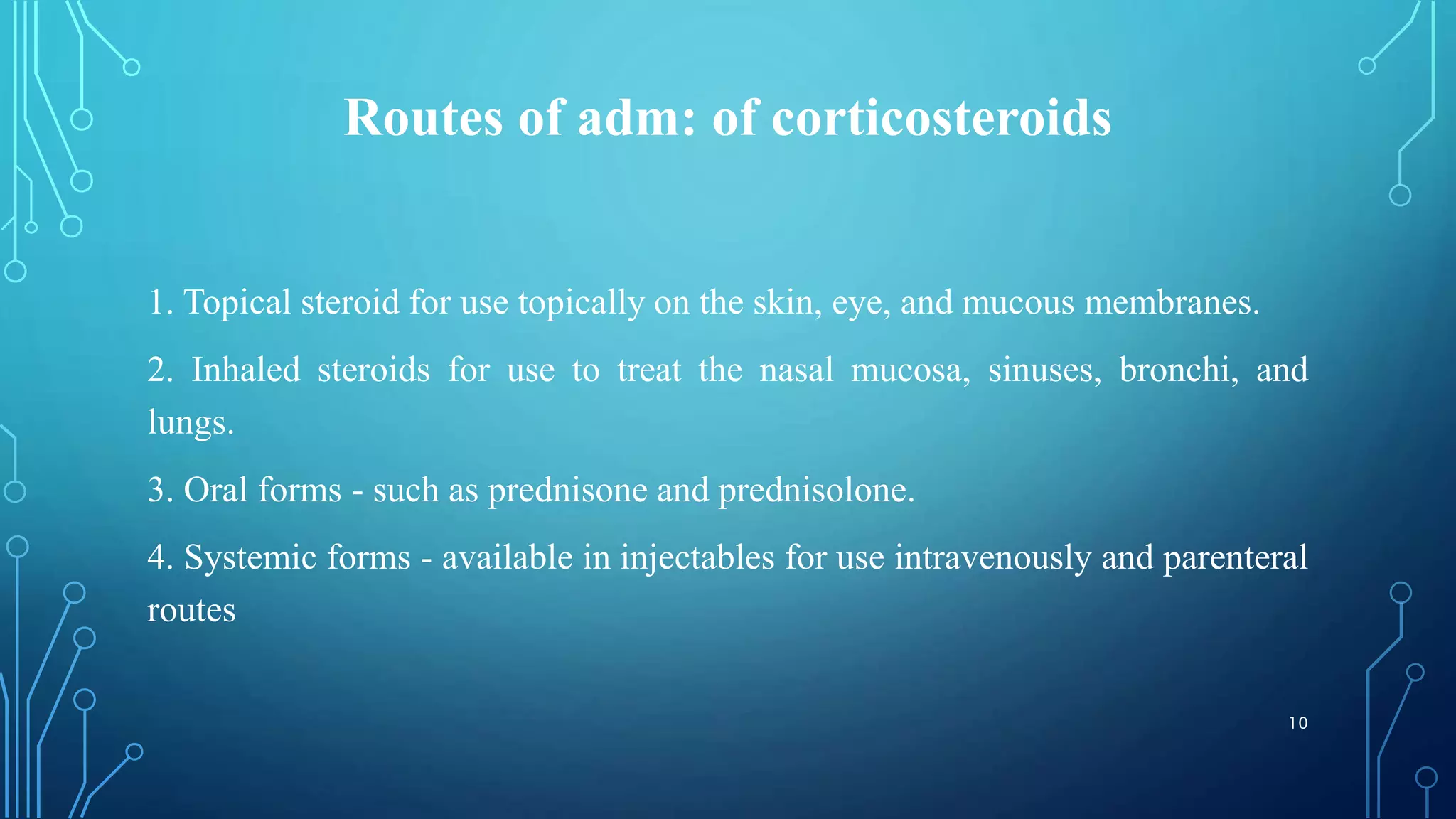 Corticosteroids ap | PPTX