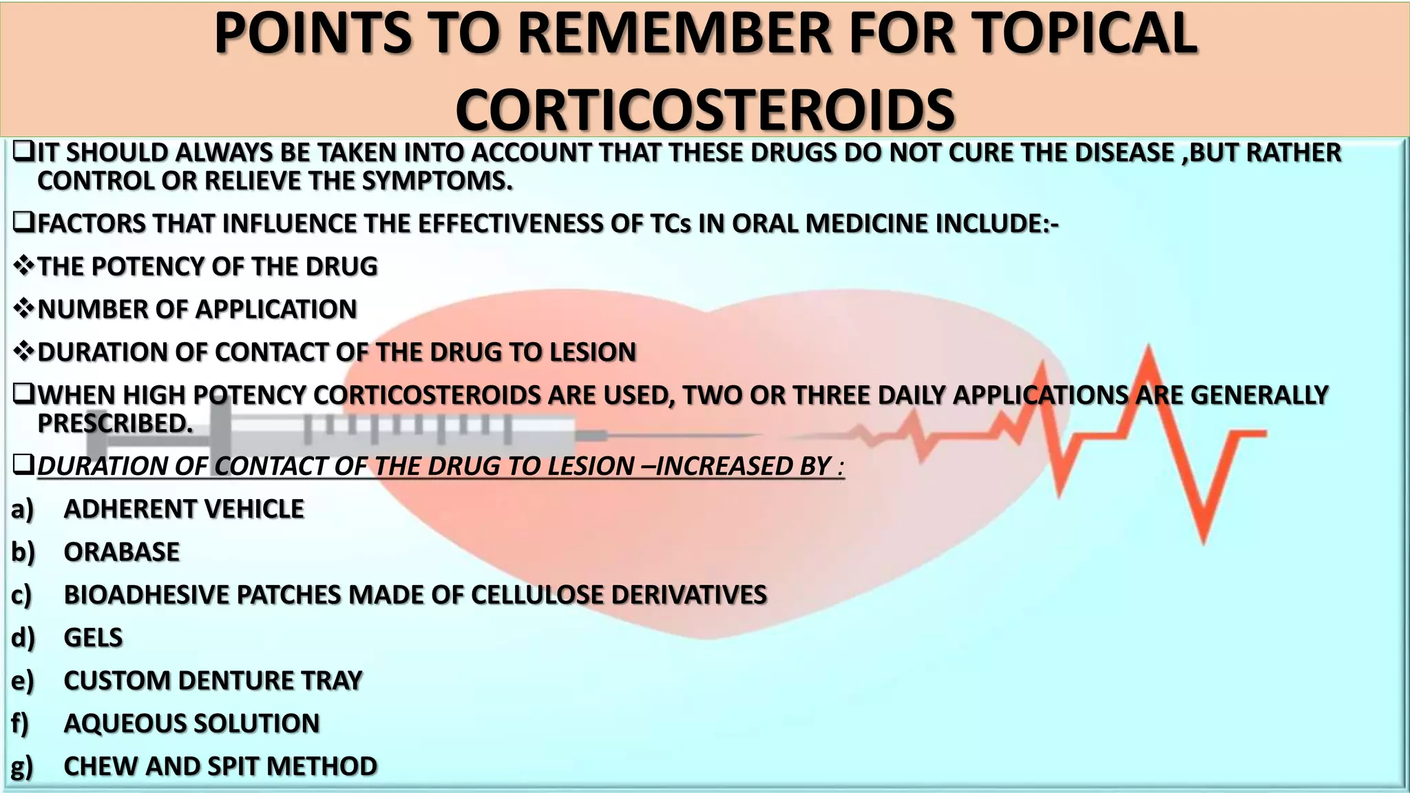 Corticosteroids in dentistry - DIVYA SINGH.pptx