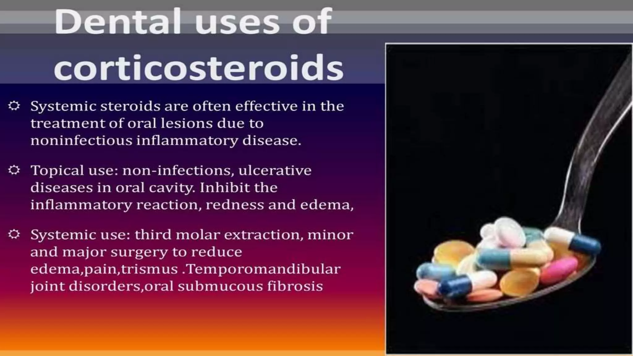Corticosteroids in dentistry - DIVYA SINGH.pptx