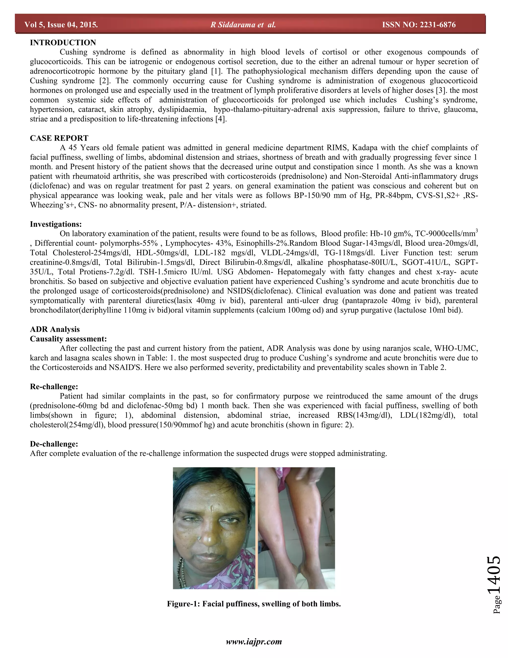 Corticosteroids induced cushing syndrome | PDF