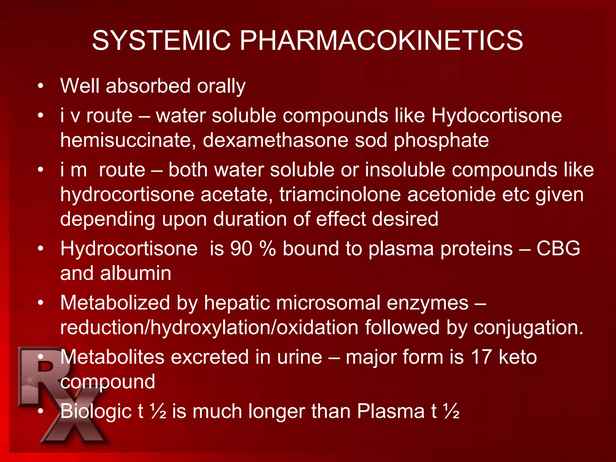 Corticosteroids in ophthalmology | PPTX