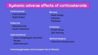 Corticosteroid use in orthopedics presentation | PDF