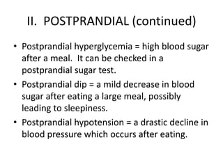 Corticotropin & postprandial presentation | PPT