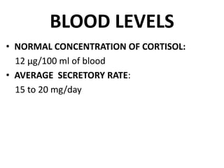 Cortisol and adrenal androgens | PPT