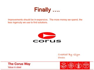 Corus 5S Lean Presentation | PPT
