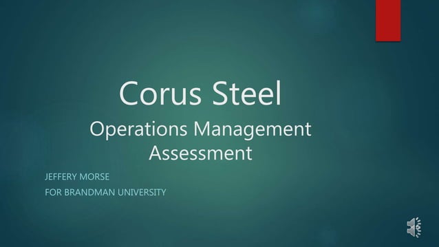 Corus & Tata Steel Analysis | PPTX | Mergers and Acquisitions ...