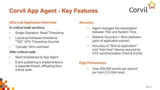 Corvil App Agent | PPTX