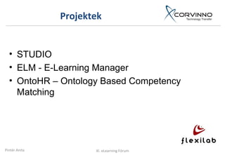 Flexilab: eLearning projekt eredmények hasznosítása nyílt innováció keretében | PPT