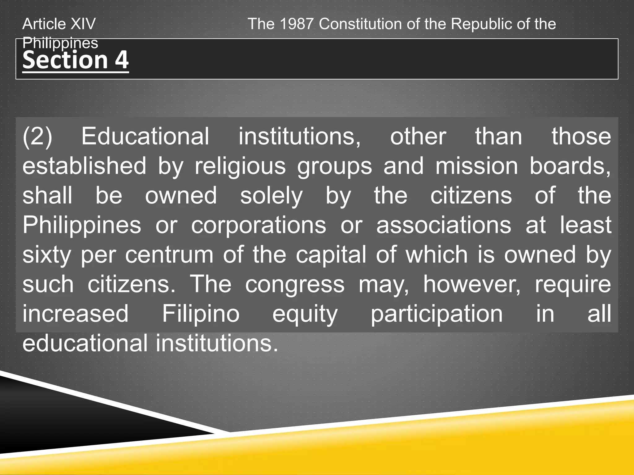 Philippine Educational System during Pres. Corazon Aquino | PPTX ...