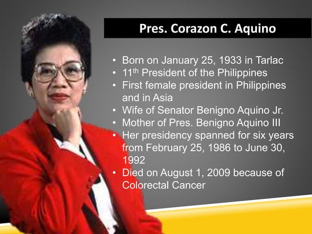 Philippine Educational System during Pres. Corazon Aquino | PPTX | Professional School ...