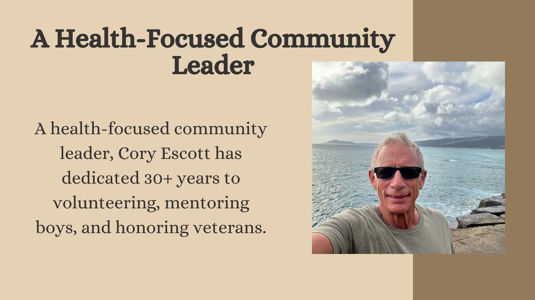 Cory Escott - A True Community Champion | PDF