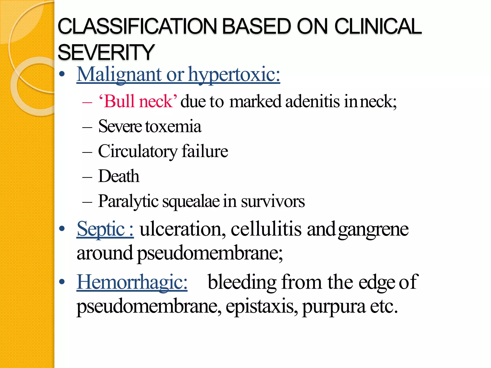 Bacterial diseases - Corynebacterium | PPTX | Ear, Nose and Throat ...