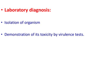 Corynebacterium diptheriae | PPTX