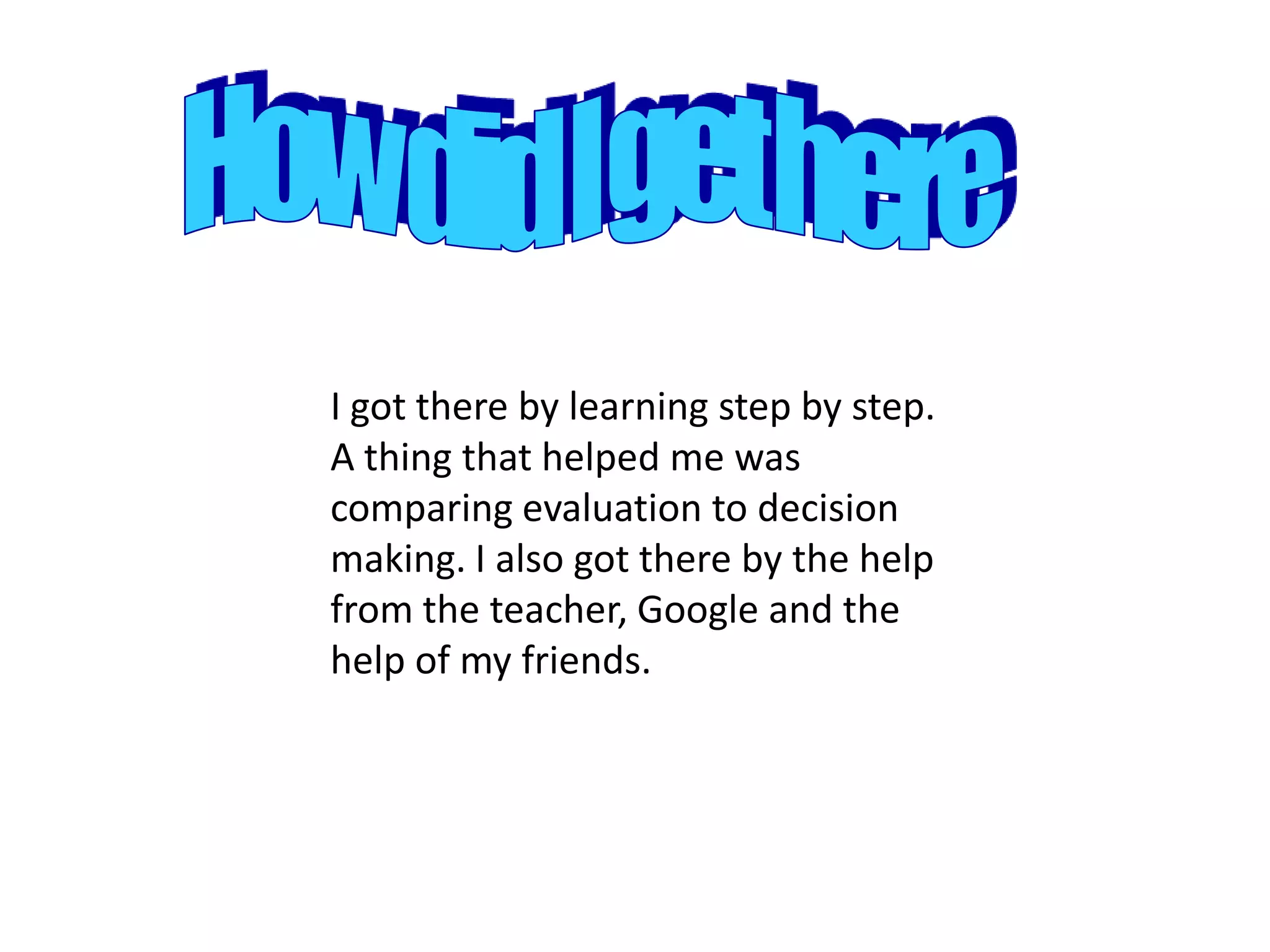 Cory's Term 4 Task Presentation | PPT