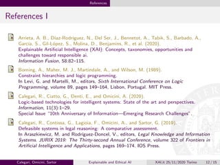 Argumentation and Logic Programming for Explainable and Ethical AI | PPT