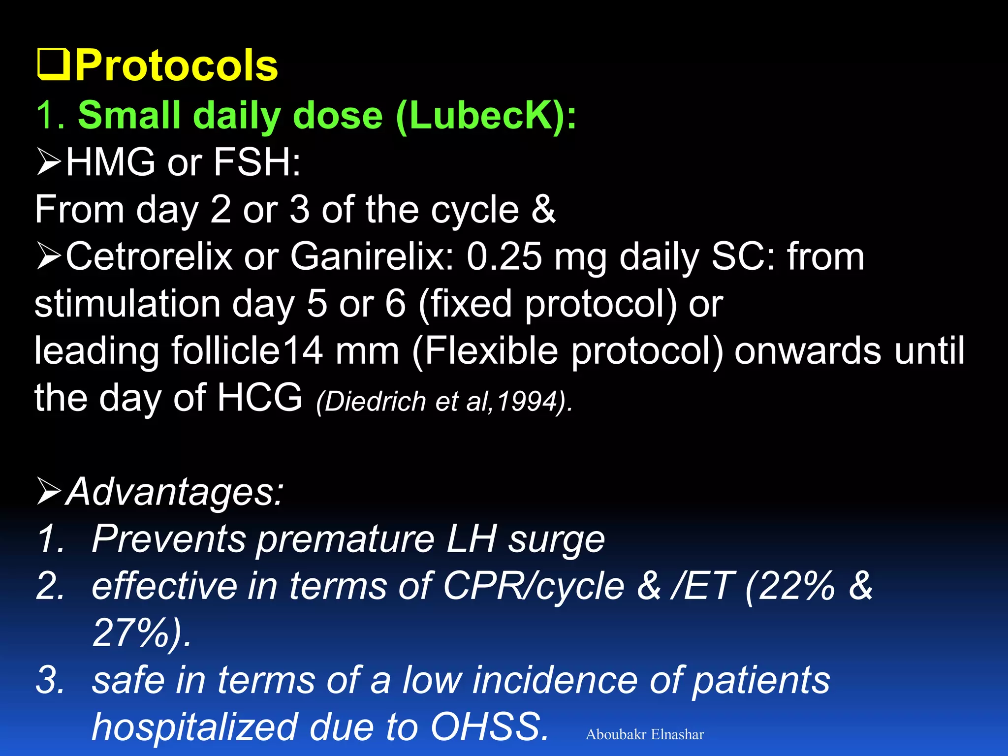 Controlled ovarian stimulation in IVF | PDF