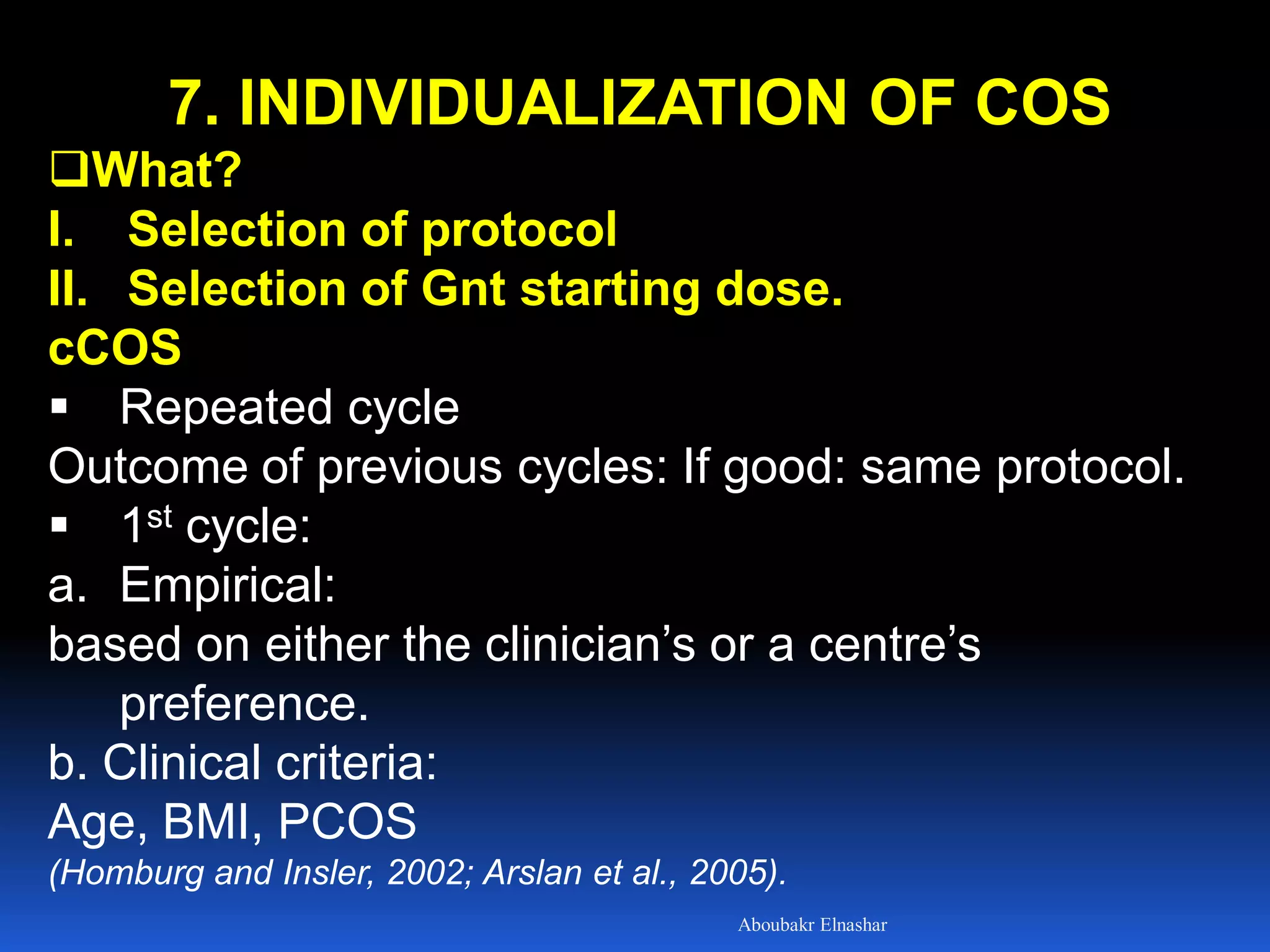 Controlled ovarian stimulation in IVF | PDF