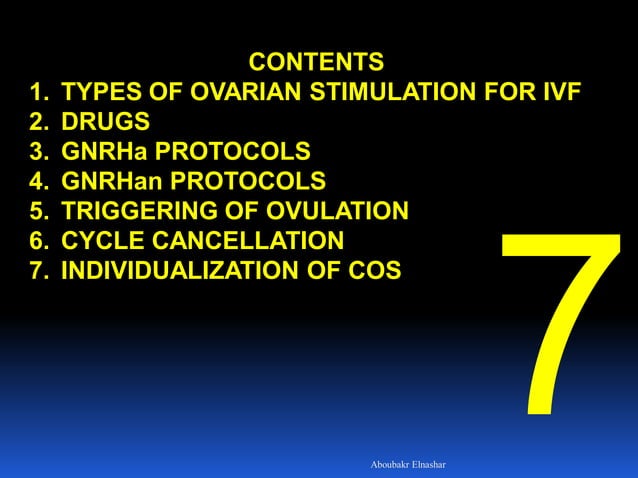 Controlled ovarian stimulation in IVF | PPT