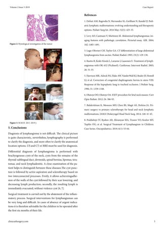 Lymphangioma colli is relatively uncommon malformation that can cause a ...