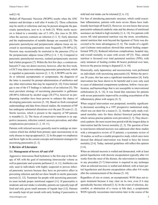 Acute Necrotizing Pancreatitis-Current Concepts and Latest Treatment ...