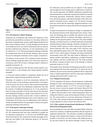 Acute Necrotizing Pancreatitis-Current Concepts and Latest Treatment ...