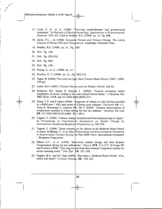RCEC Document "Was the 20th Century Climate Unusual" | PDF
