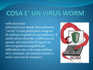 Cos'è un Virus | PPTX