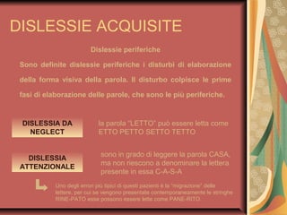Cosa sono-i-disturbi-specifici-apprendimento- | PPT