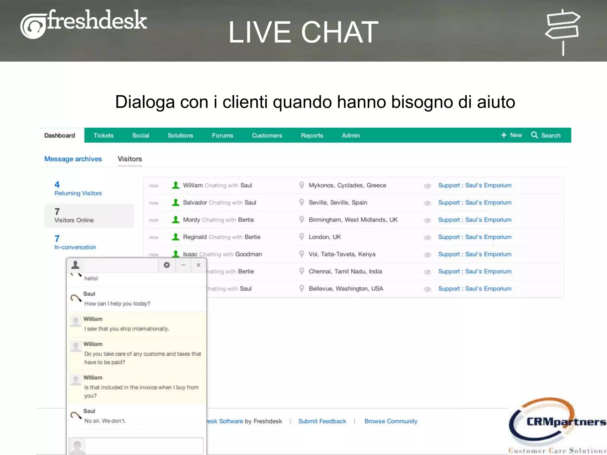 Cosa è Freshdesk | PPTX | Technology & Computing