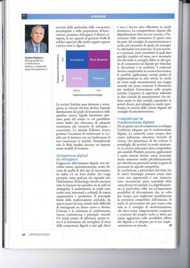 Cosa mcanca al pensiero strategico | PDF