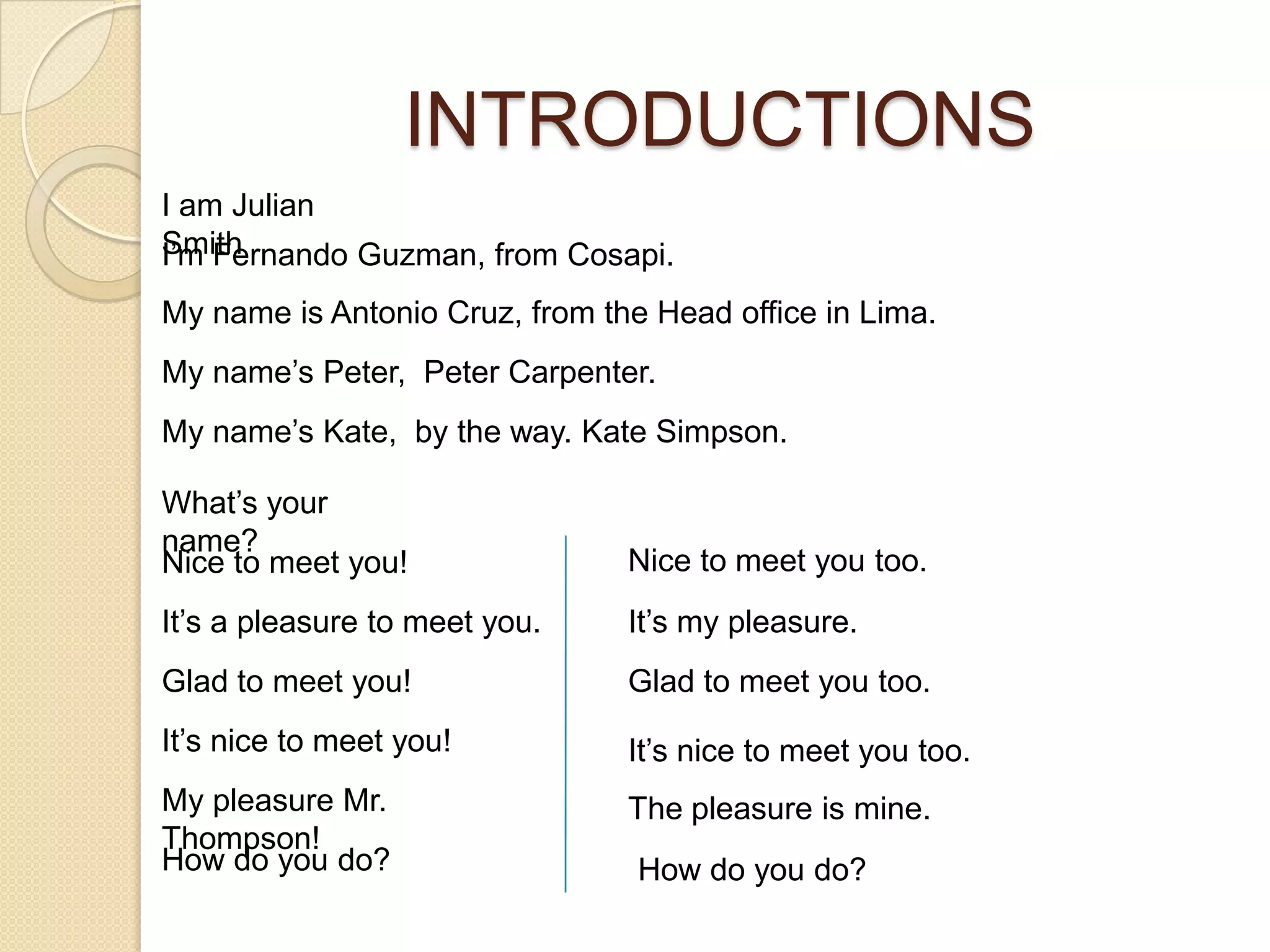 Cosapi basic class 1 | PPTX