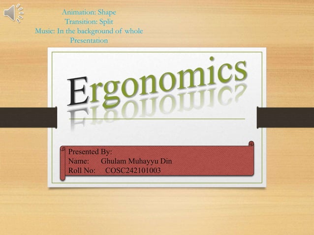 COSC242101003_lab_6.pptx-Ergonomics-ppt-file-slide- | PPT