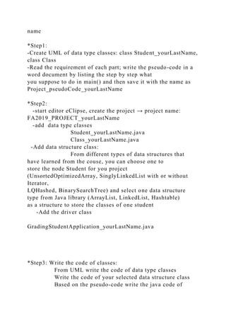 COSC 2436 – PROJECT Contents TITLE ..................docx