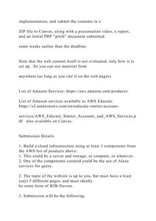 COSC2737 Assignment 2 IT Infrastructure in the Cloud. .docx