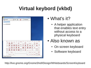 eekboard - a virtual keyboard for GNOME | PPT