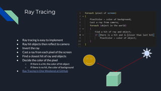 COSCUP 2023 - Make Your Own Ray Tracing GPU with FPGA | PPT