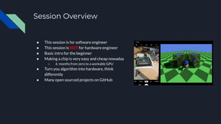 COSCUP 2023 - Make Your Own Ray Tracing GPU with FPGA | PPT