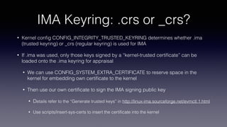 Linux Integrity Mechanisms - Protecting Container Runtime as an example ...