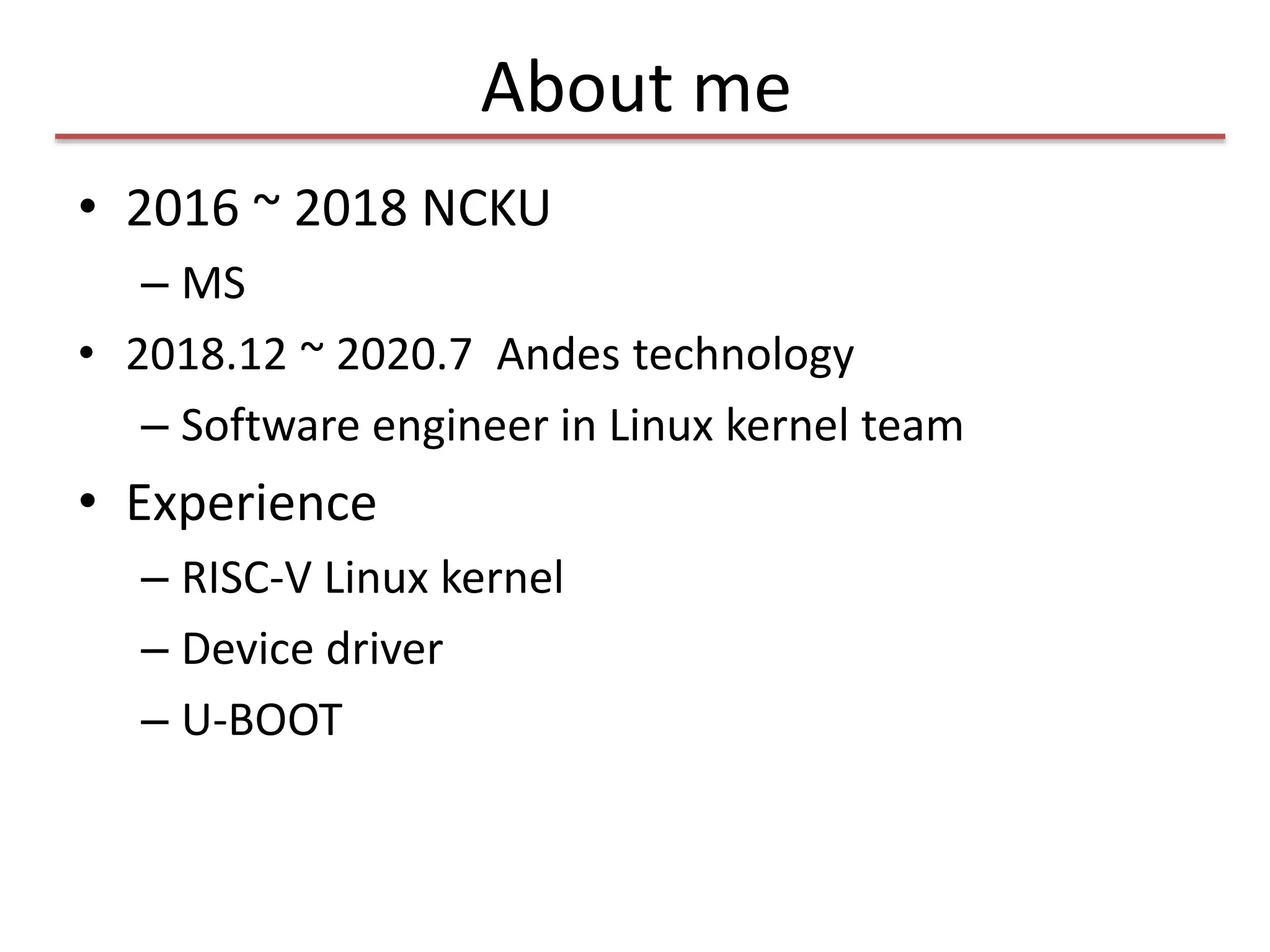 COSCUP 2020 RISC-V 32 bit linux highmem porting | PPTX