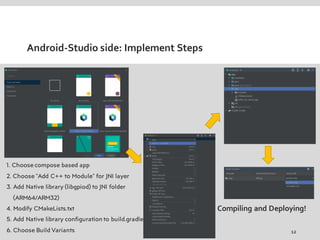 Implementing generic JNI hardware control for Kotlin based app on AOSP | PDF