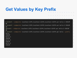 Unveiling etcd: Architecture and Source Code Deep Dive | PDF