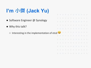 Unveiling etcd: Architecture and Source Code Deep Dive | PDF