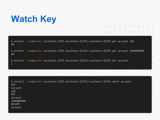 Unveiling etcd: Architecture and Source Code Deep Dive | PPT