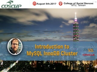 Introduction to MySQL InnoDB Cluster | PPT