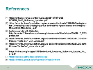 Software update for embedded systems | PPTX