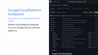 Coscup x ruby conf tw 2021 google cloud buildpacks 剖析與實踐 | PPT