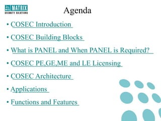 MATRIX Cosec Introduction New | PDF
