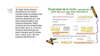 Cosenos directores | PDF