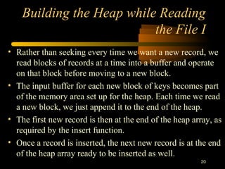 Cosequential processing and the sorting of large files | PPT