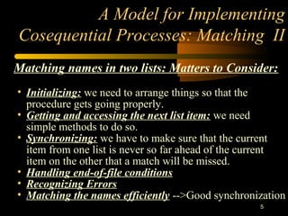 Cosequential processing and the sorting of large files | PPT